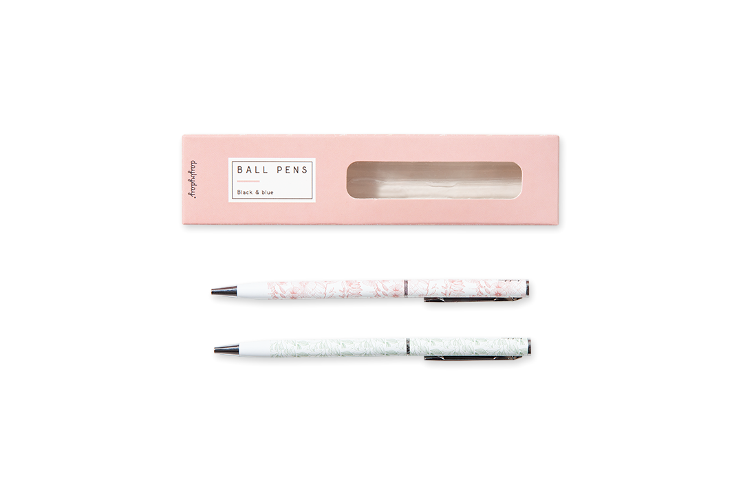 BALL PENS (BLACK AND BLUE)